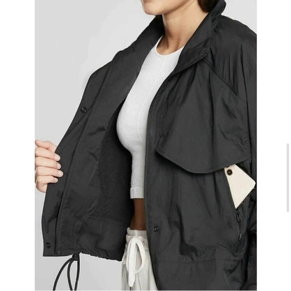 Athleta | Jackets & Coats | Athleta Canopy Parachute Crop Jacket | Poshmark